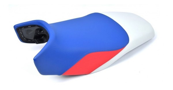 BMW Motorrad Σέλα Rallye Χαμηλή με Πλάκα Αποσκευών Άσπρη / Μπλε / Κόκκινη για R 1250 GS / Adventure